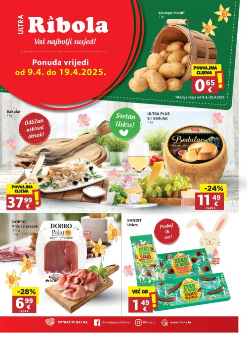 Ribola katalog Akcija 09.04.-19.04.2025. - Njuškalo katalozi