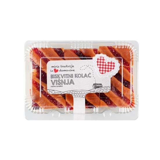 Biskvitni kolač višnja Miris tradicije iz srca domovine 400 g - Plodine ...