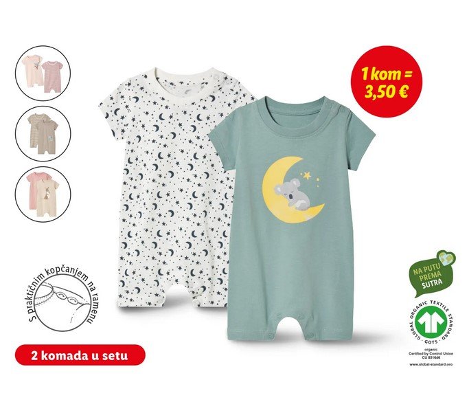 Jednodijelne pidžame lupilu® 2/1 - Lidl - Akcija - Njuškalo katalozi
