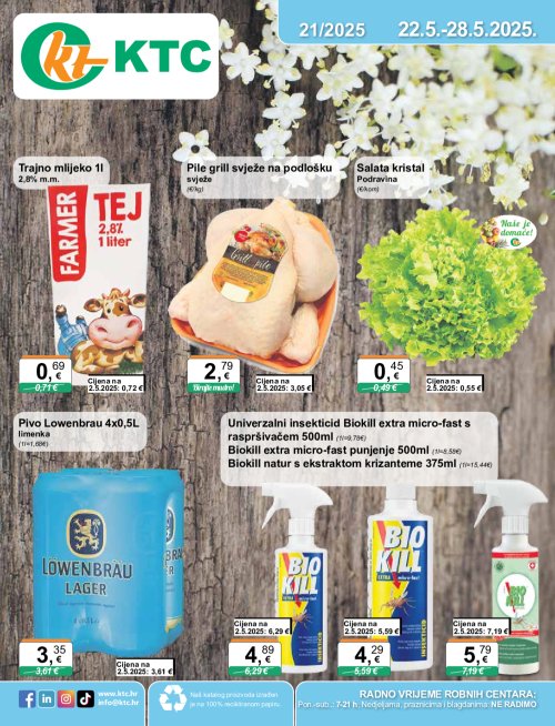 KTC katalog Široka Potrošnja 22.05.-28.05.2025. - Njuškalo katalozi