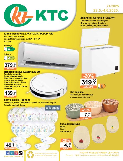 KTC katalog Tehnika 22.05.-04.06.2025. - Njuškalo katalozi