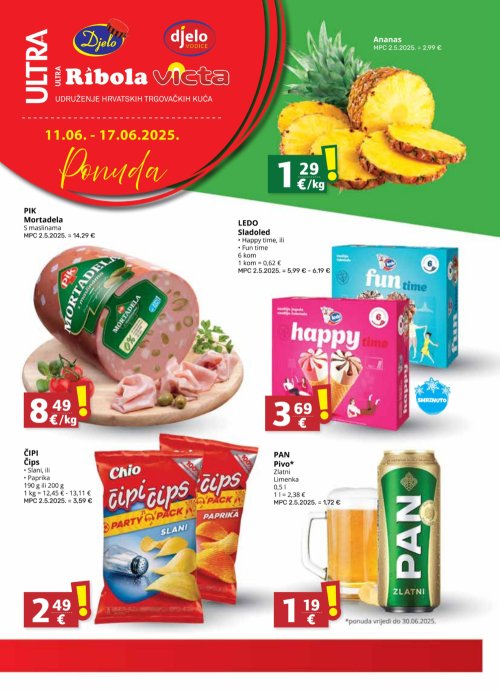 Ribola Ultra Gros katalog Akcija 11.06.-17.06.2025. - Njuškalo katalozi