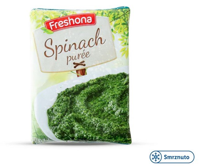 Špinat Freshona 450 g - Lidl - Akcija - Njuškalo katalozi