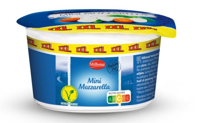 Mini mozzarella XXL Milbona 150 g - Lidl - Akcija - Njuškalo katalozi