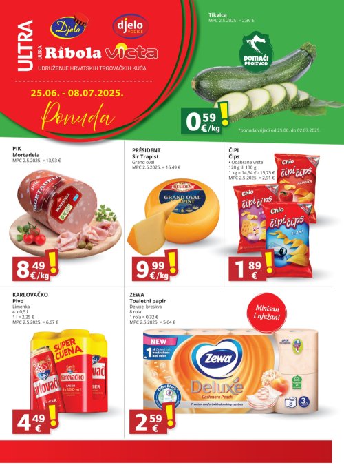 Ribola Ultra Gros katalog Akcija 25.06. - 08.07.2025. - Njuškalo katalozi