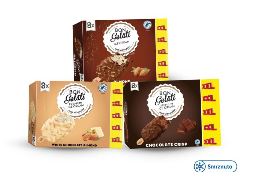 Sladoled na štapiću XXL 8x120 ml - Lidl - Akcija - Njuškalo katalozi