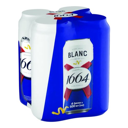 Pivo Blanc 1664 4 x 0,5 l - NTL - Akcija - Njuškalo katalozi