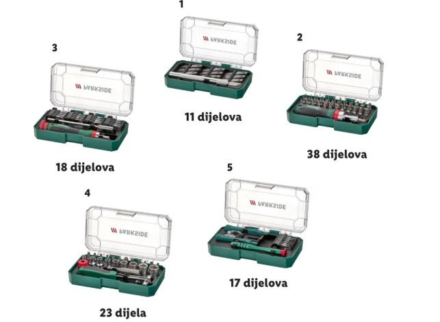 Alati Parkside® 1 set - Lidl - Akcija - Njuškalo katalozi