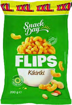 Snack day Flips s kikirikijem XXL 200 g - Lidl - Akcija - Njuškalo katalozi