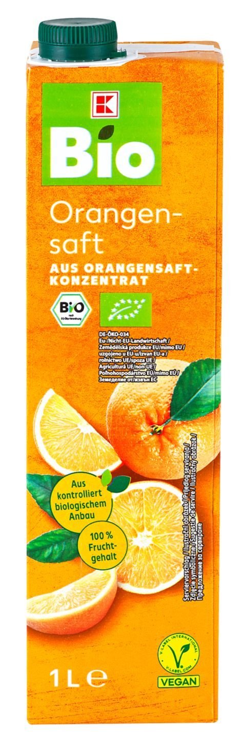K-Bio Sok naranča - Kaufland - Akcija - Njuškalo katalozi