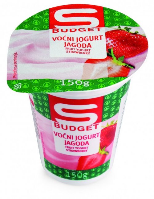 Voćni jogurt S-Budget 150 g - Akcija - Njuškalo katalozi