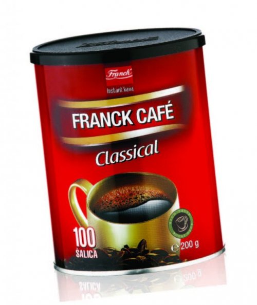 Instant kava classical u limenci Franck 200 g - Plodine - Akcija ...