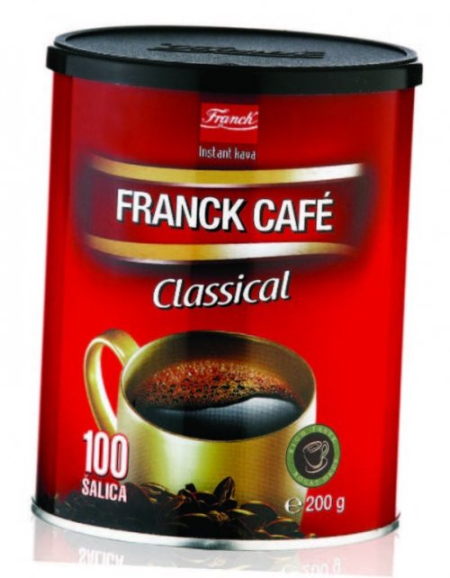 Instant kava classical u limenci Franck 200 g - Plodine - Akcija ...