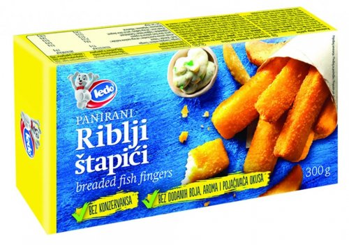Panirani riblji štapici Ledo 300g - Akcija - Njuškalo katalozi