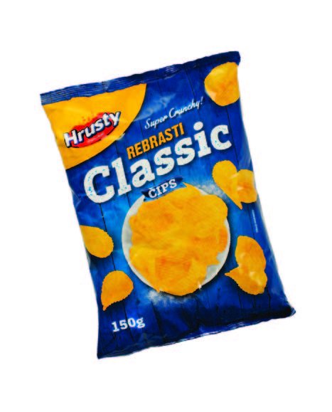 Čips Hrusty 150 g - Akcija - Njuškalo katalozi