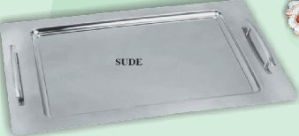 Poslužavnik s ručkama za suđe inox 46 cm - Frigo&Co - Akcija - Njuškalo ...