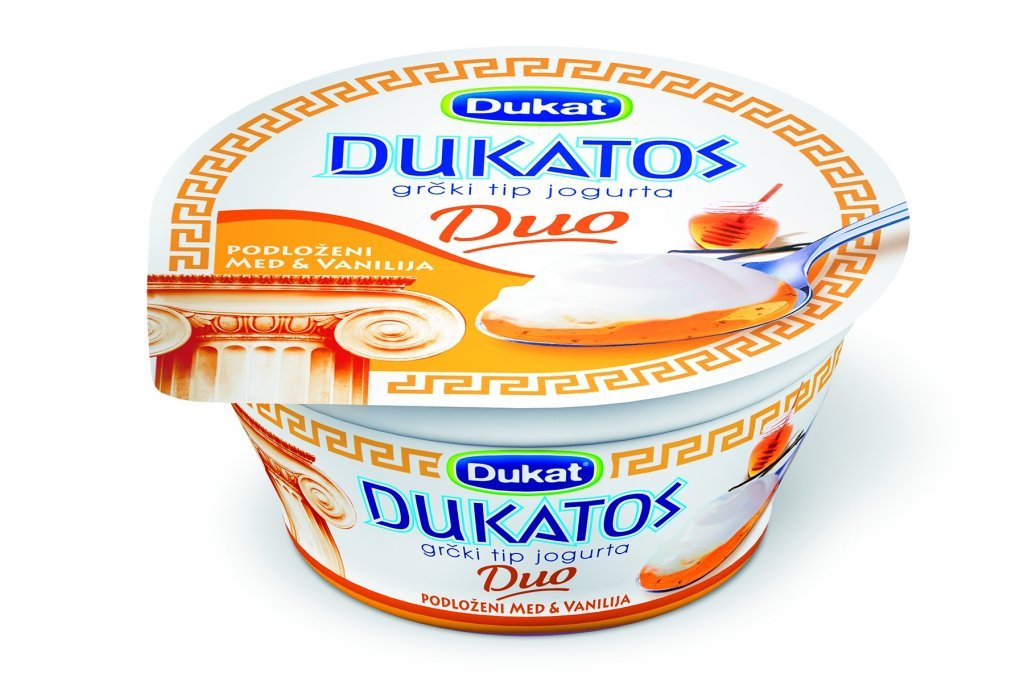 Grčki tip jogurta Dukatos razne vrste 150g - Akcija - Njuškalo katalozi