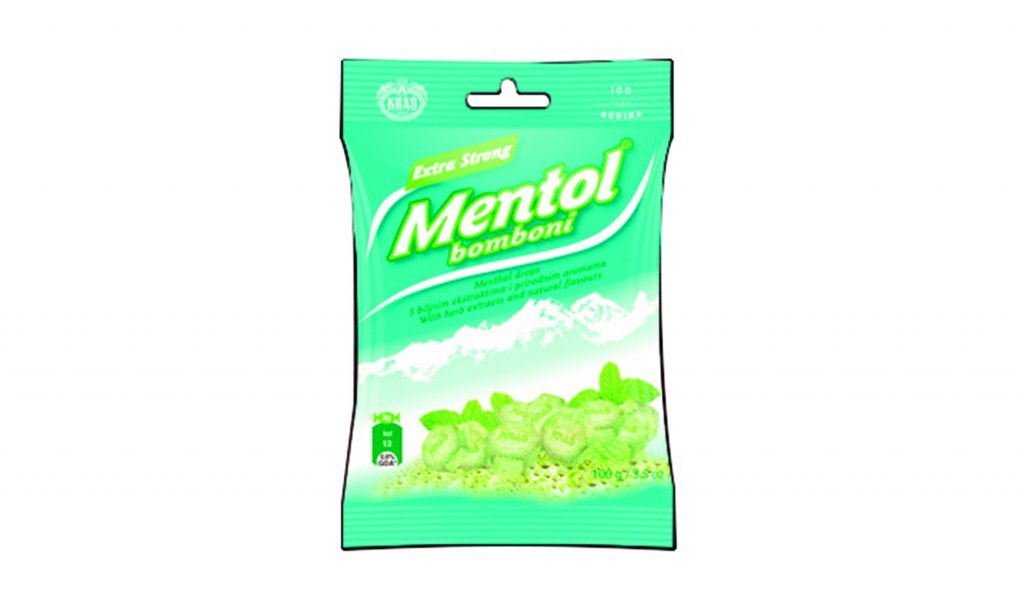 Mentol bomboni Kraš classic ili extra strong 100 g - Plodine - Akcija ...