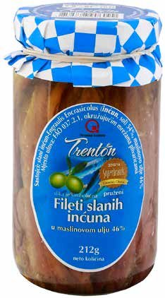 Inćuni slani filet Trenton 212 g - Metro - Akcija - Njuškalo katalozi