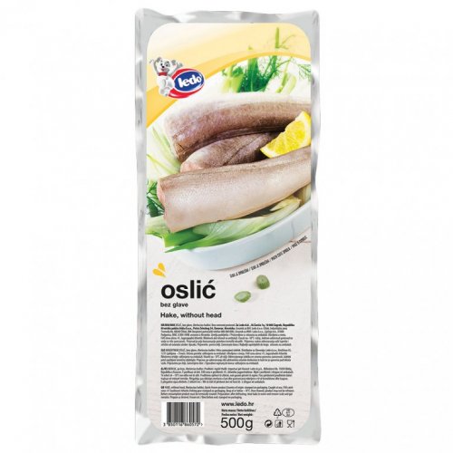 Oslić bez glave smrznuti Ledo 500 g - Plodine - Akcija - Njuškalo katalozi