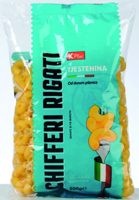 Tjestenina Chifferi rigate 55 K Plus 500 g - Akcija - Njuškalo katalozi