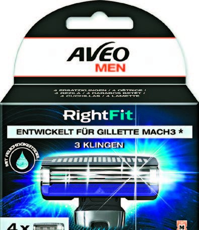Zamjenske britvice za Gillette Mach3 aparate za brijanje Aveo Men 4 kom ...