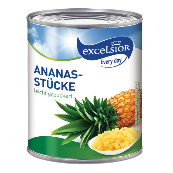 Kompot ananas kolutići Excelsior 850mL/825g - Diskont Stanić - Akcija ...