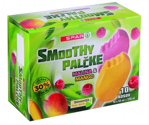 Sladoled mini Spar 10x55ml - Akcija - Njuškalo katalozi