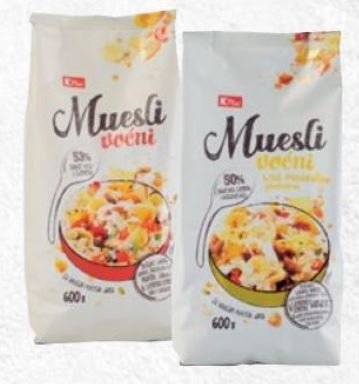 Muesli Premium K Plus 600 g - Akcija - Njuškalo katalozi