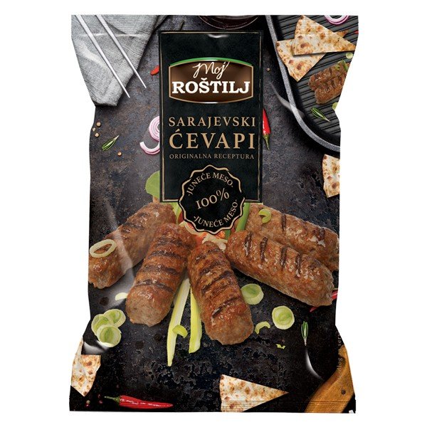 Sarajevski ćevapi 100 % Junetina Moj roštilj 1 kg - Diskont Stanić ...