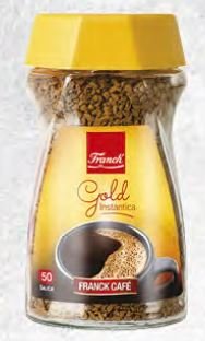 Kava instant Franck cafe gold Franck 100 g - Akcija - Njuškalo katalozi