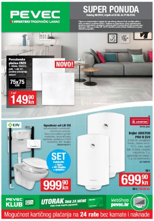 Pevec katalog Super ponuda 07.06.-27.06.2018. - Njuškalo katalozi