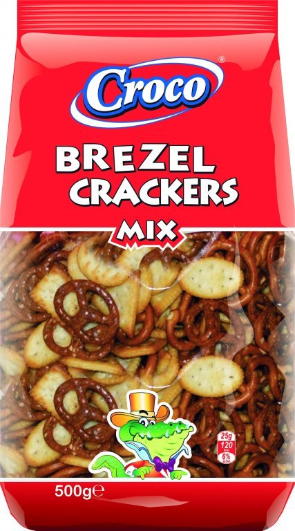 Pereci i krekeri mix Croco 500 g - Akcija - Njuškalo katalozi
